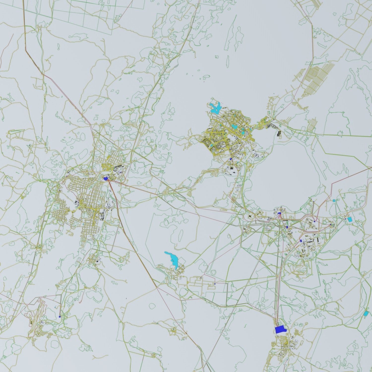 Kyshtym Mayak Nuclear Disaster Area 3D model | CGTrader