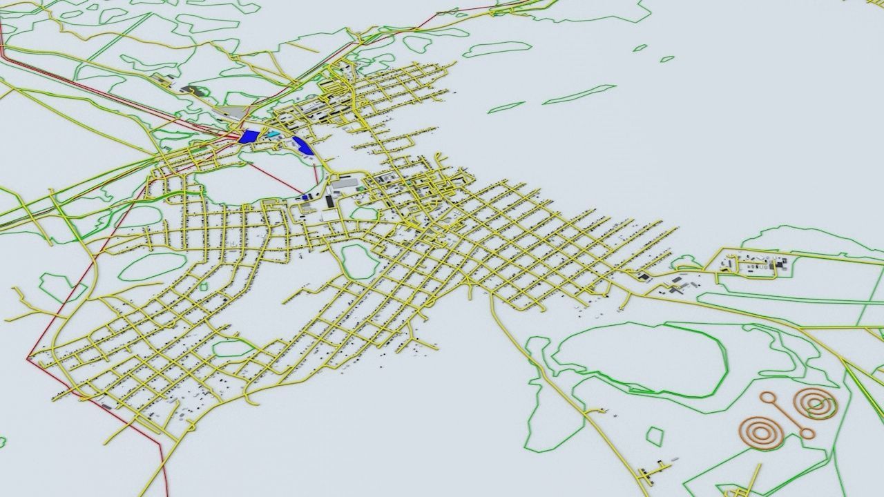 Kyshtym Mayak Nuclear Disaster Area 3D model | CGTrader