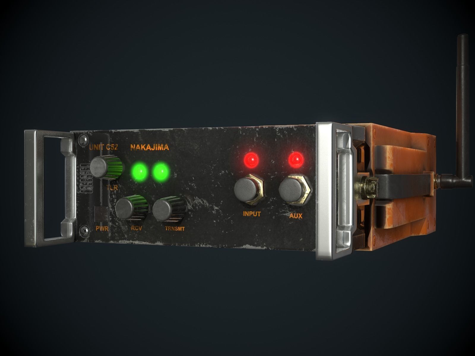 3D model Sci-fi Transmitter Communication Device PBR VR / AR / low-poly | CGTrader