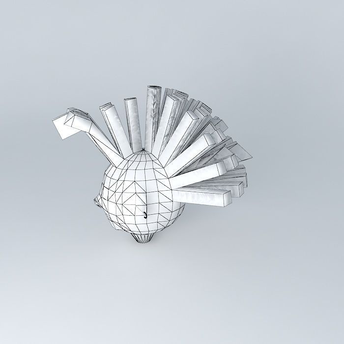 punk head free 3D model | CGTrader