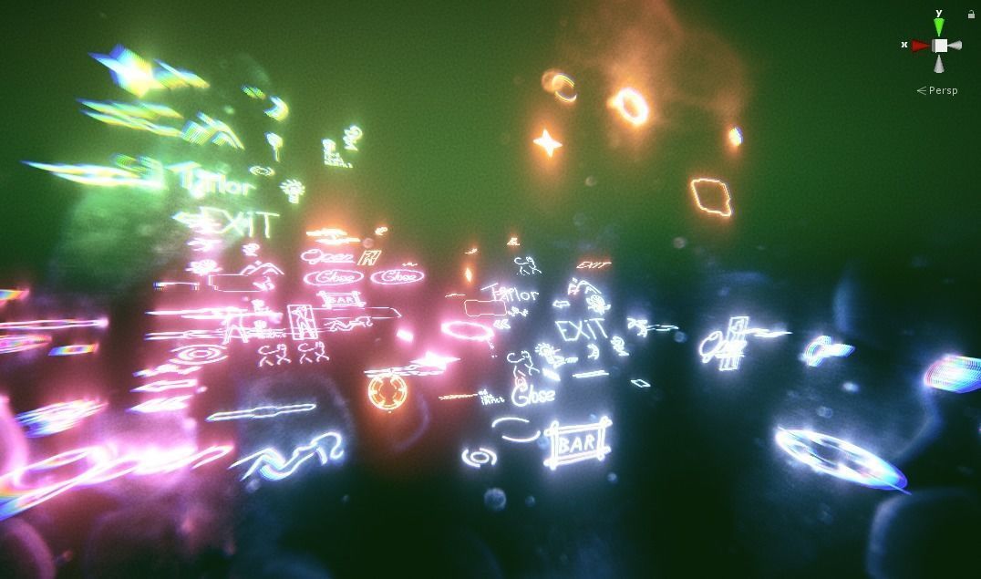 Neon Glow displays Texture | CGTrader
