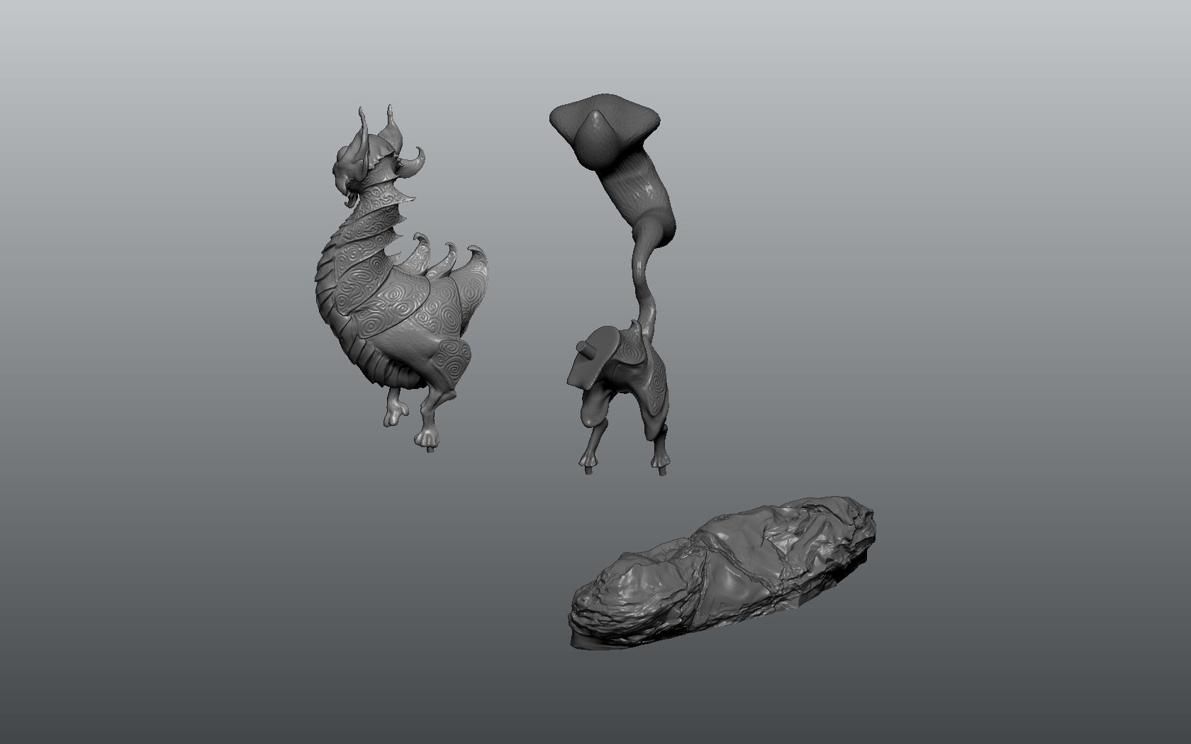 Meowr a cat-dragon 3D model 3D printable | CGTrader