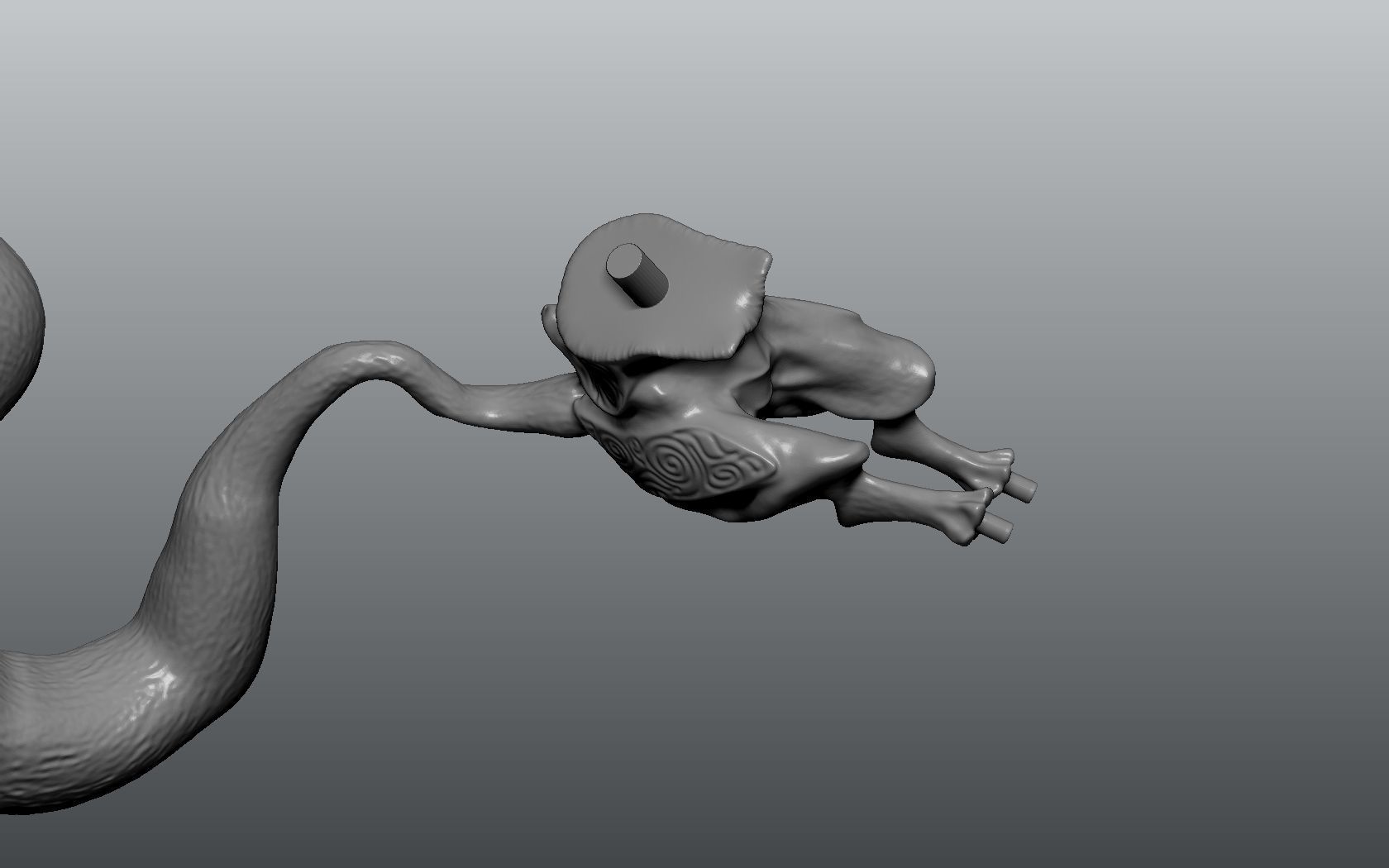 Meowr a cat-dragon 3D model 3D printable | CGTrader