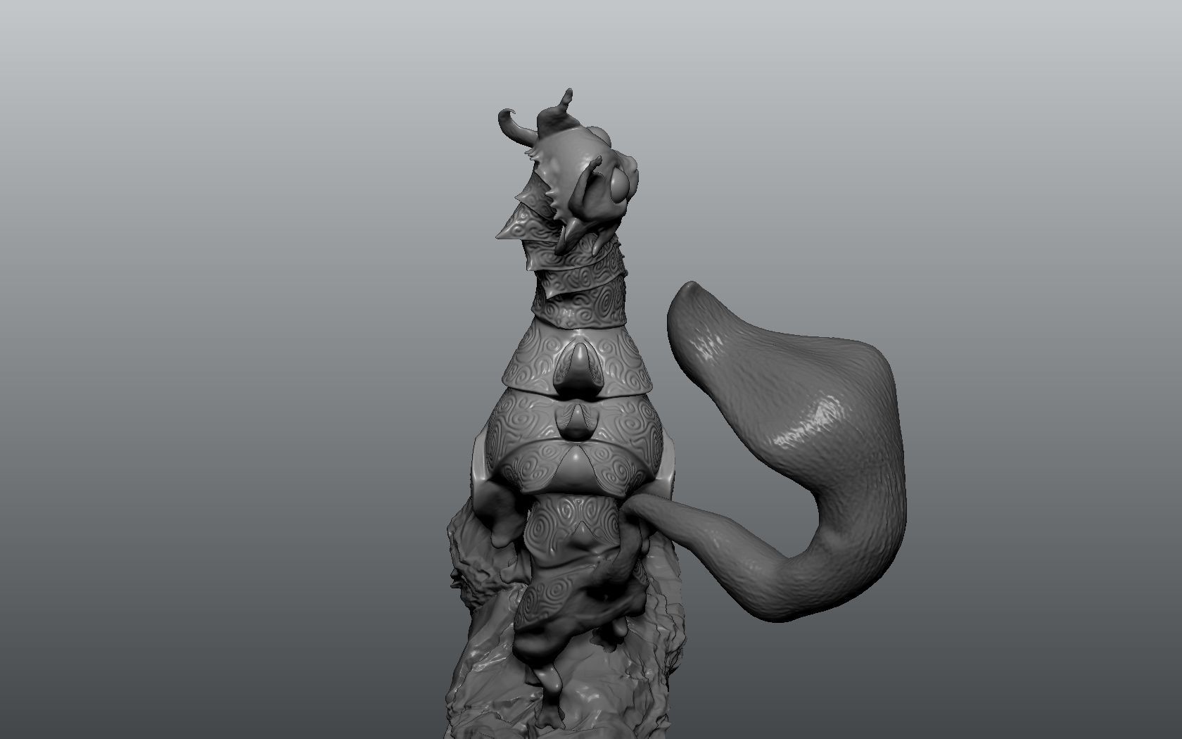 Meowr a cat-dragon 3D model 3D printable | CGTrader