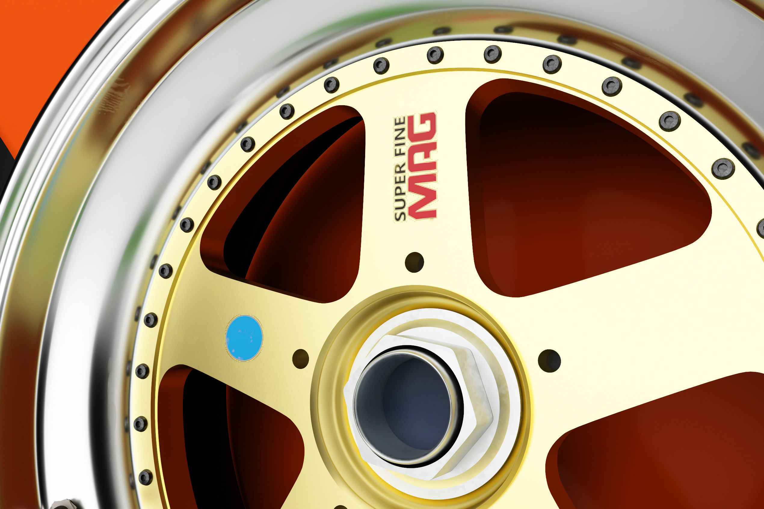 Mazda 787B Rims 3D model | CGTrader