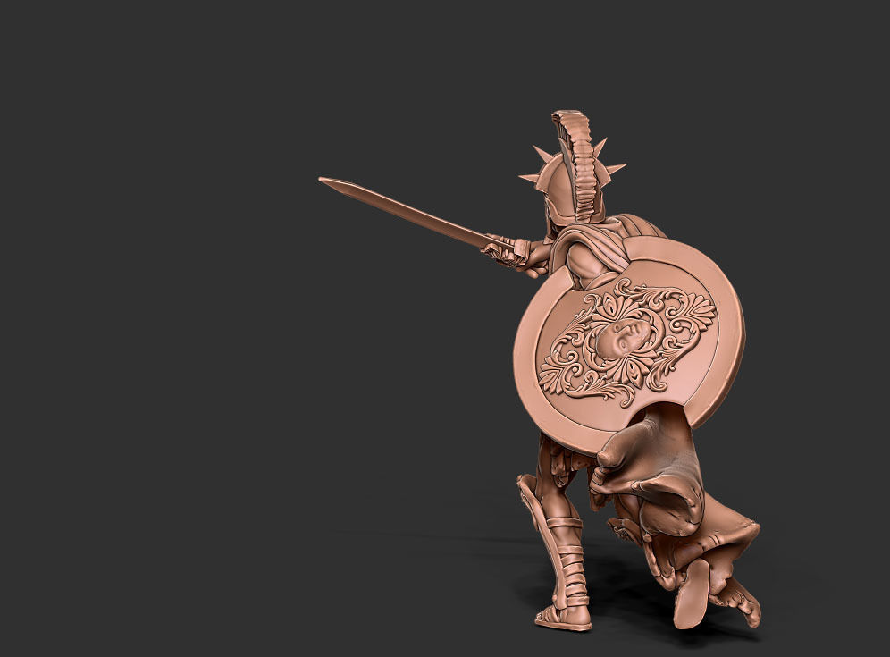 Greek - Deimos 35mm scale 3D model 3D printable | CGTrader