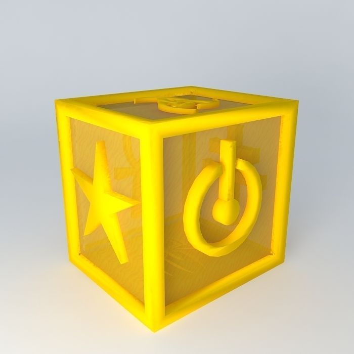cube symbols free 3D model | CGTrader