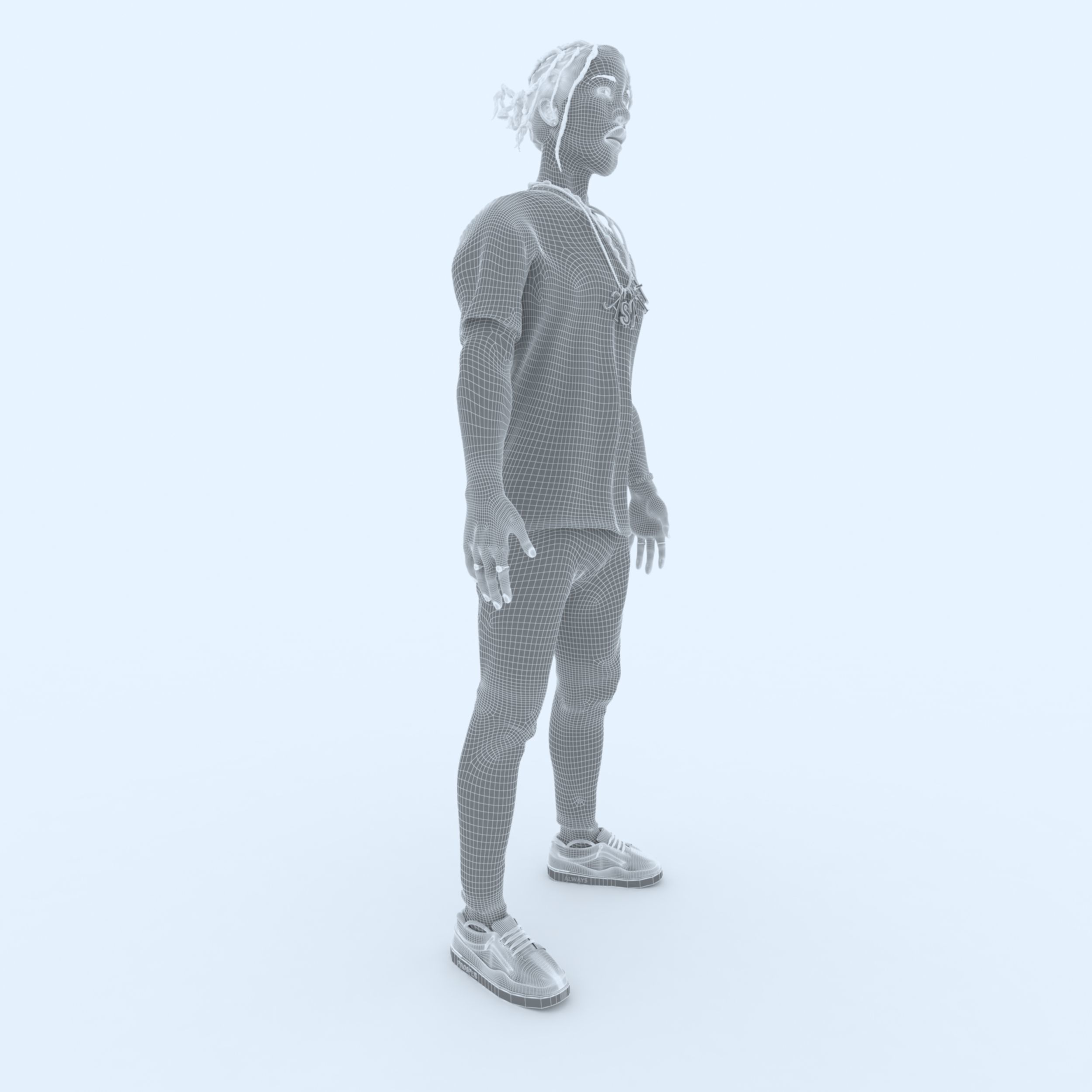 ASAP Rocky Model 3D model 3D printable | CGTrader