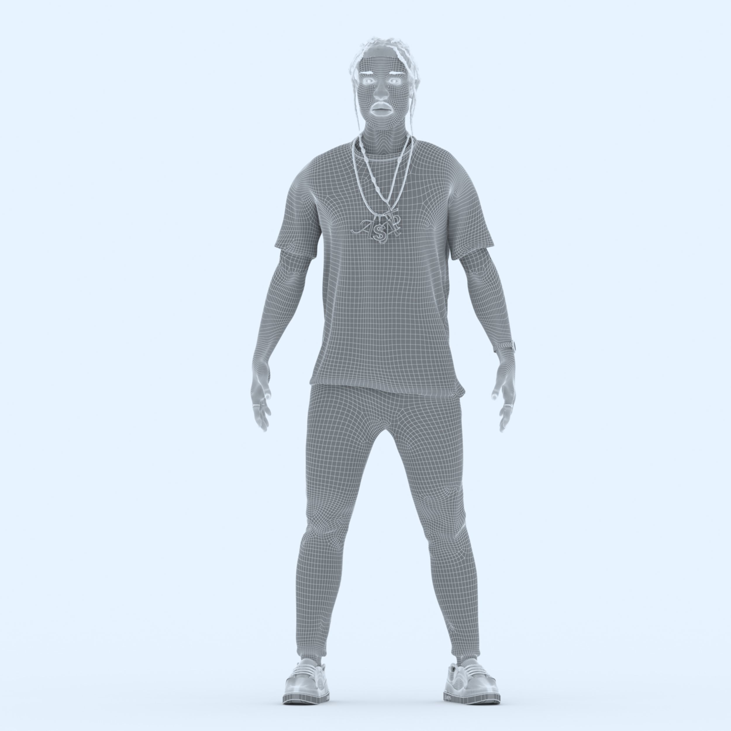 ASAP Rocky Model 3D model 3D printable | CGTrader