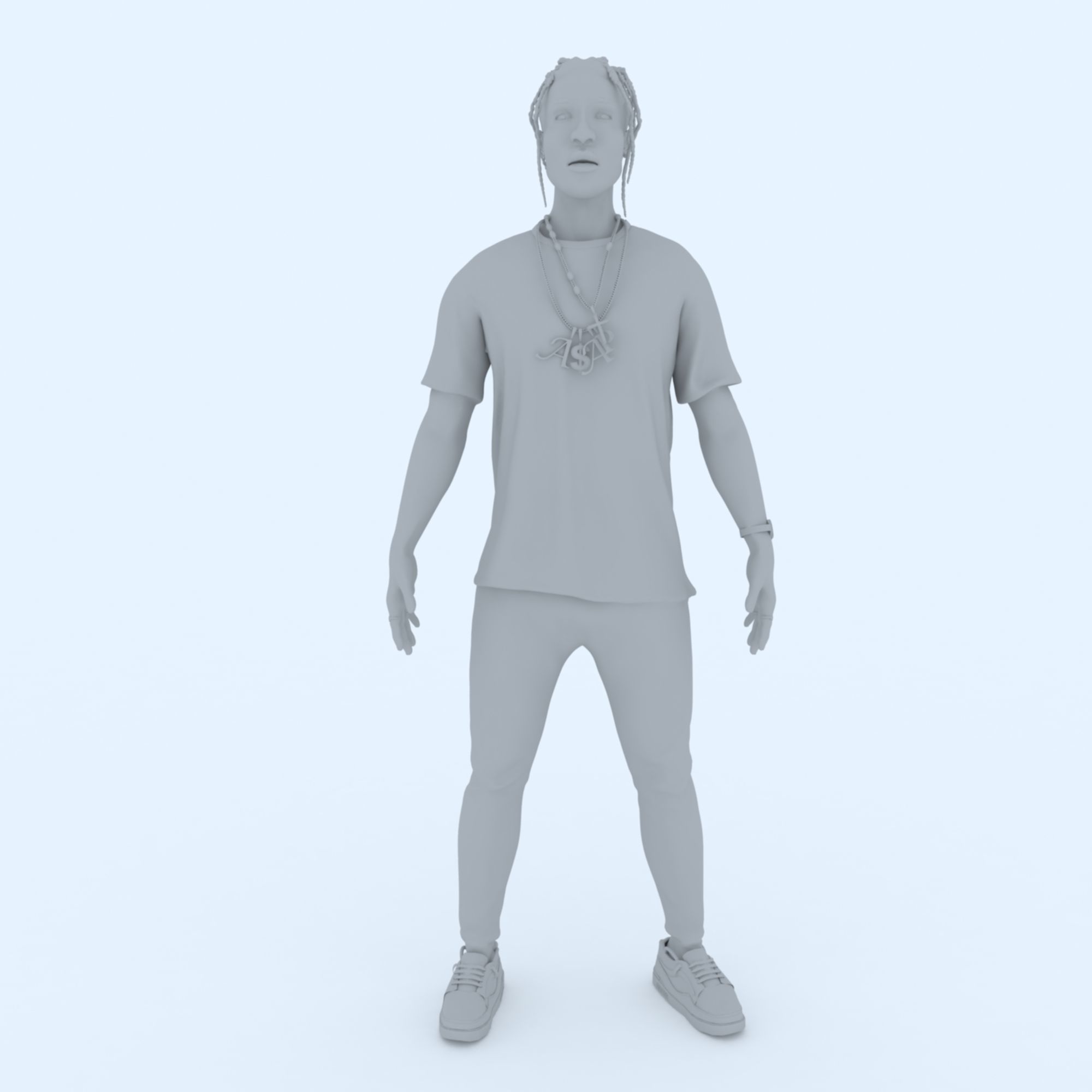 ASAP Rocky Model 3D model 3D printable | CGTrader