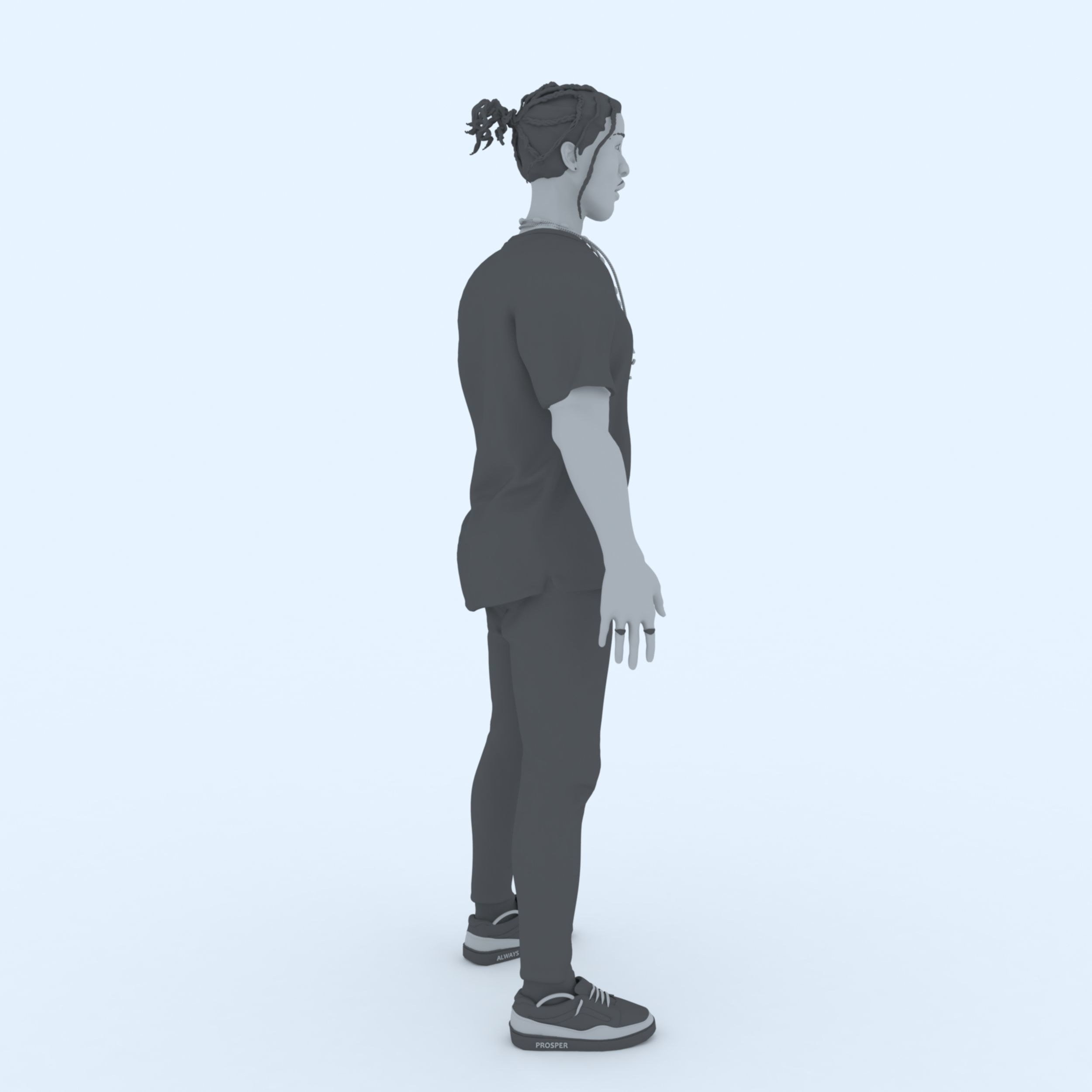ASAP Rocky Model 3D model 3D printable | CGTrader