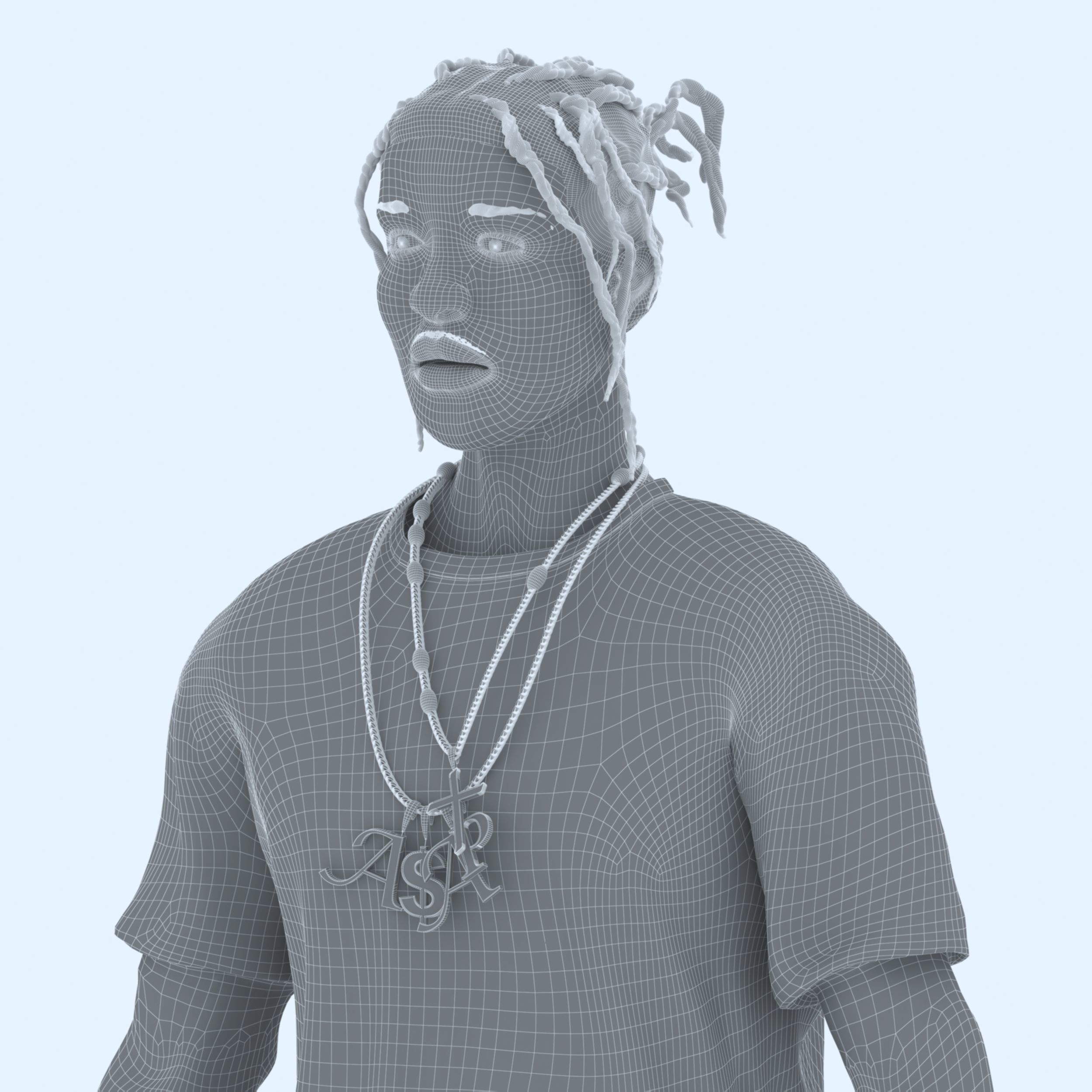 ASAP Rocky Model 3D model 3D printable | CGTrader
