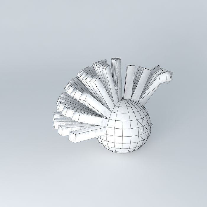 head (punk head) free 3D model | CGTrader