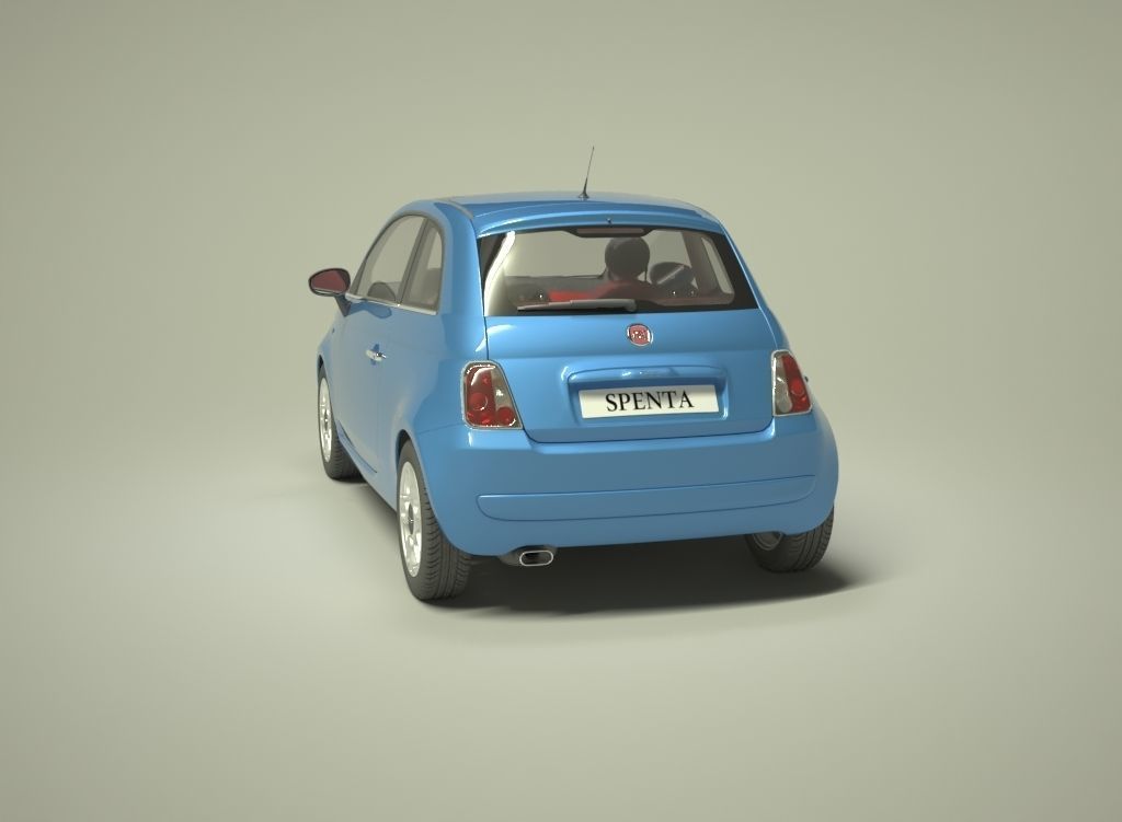 3D model Fiat Car VR / AR / low-poly | CGTrader