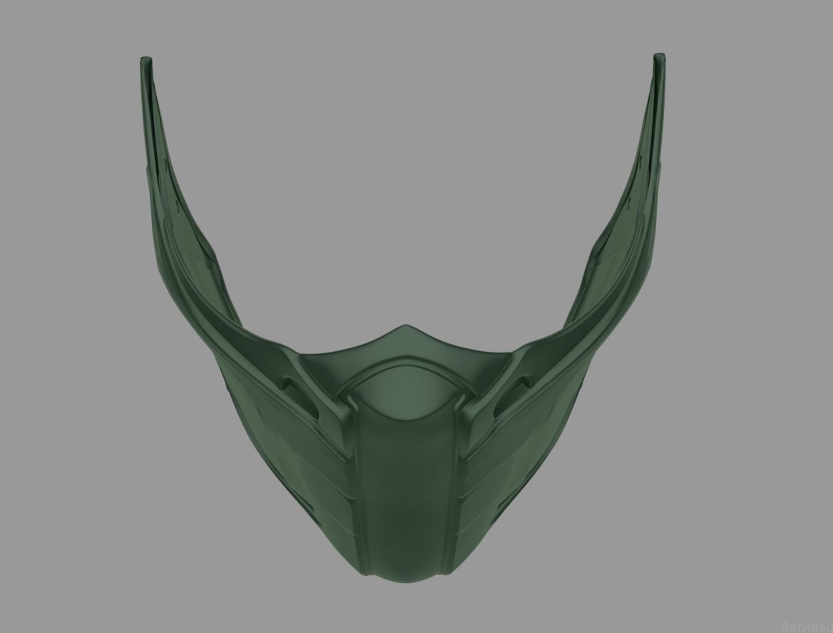 Jade Skarlet Kitana Mileena mask for face Mortal Kombat 9 11 3D model ...