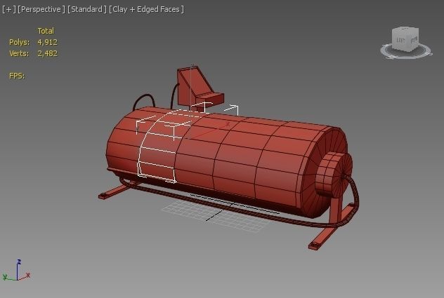 Hybernation pod 3D model animated rigged | CGTrader