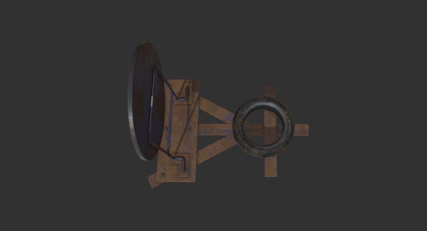 3D model Reactive Target Game props VR / AR / low-poly | CGTrader