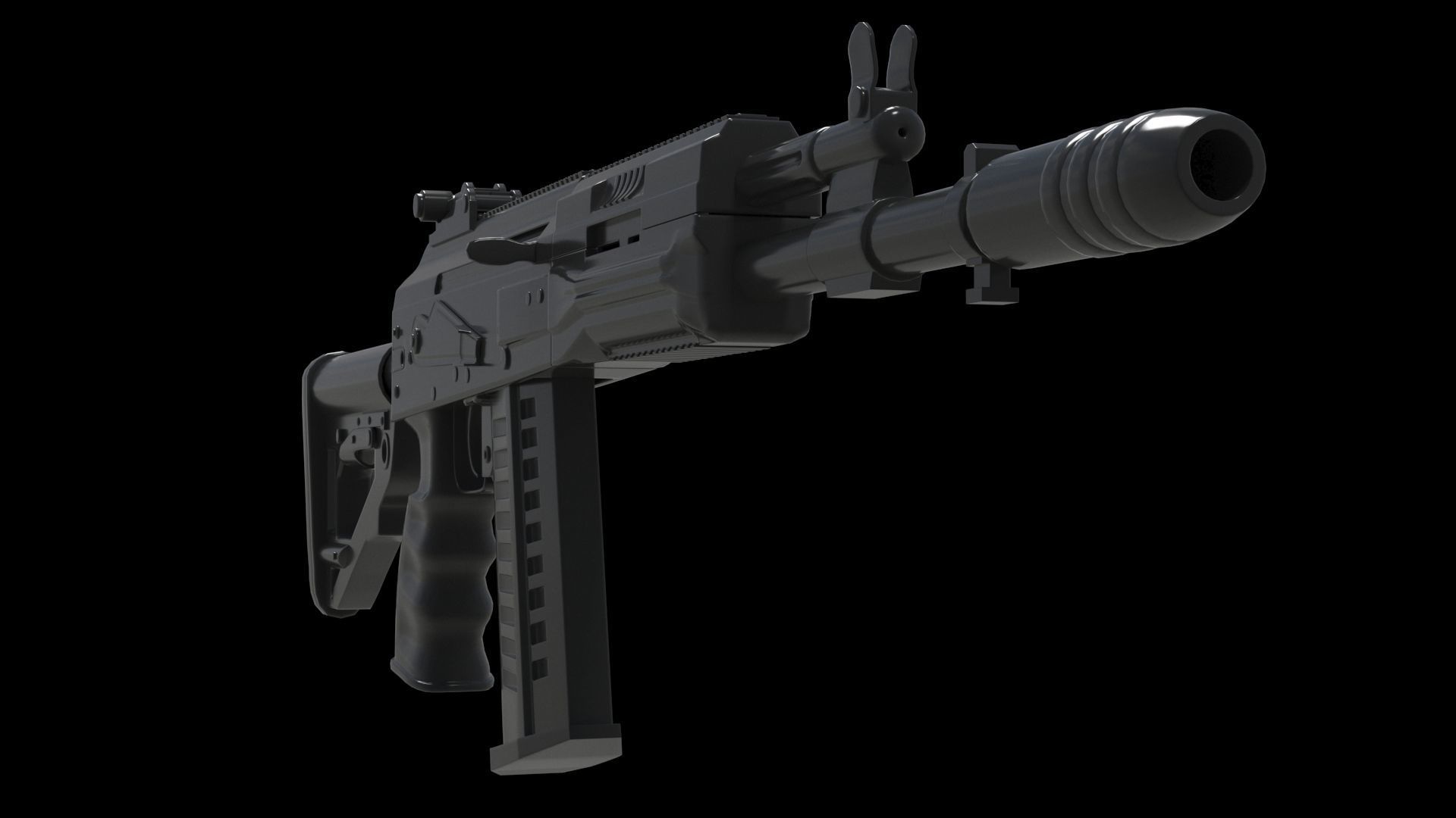 AK 308 3D model | CGTrader