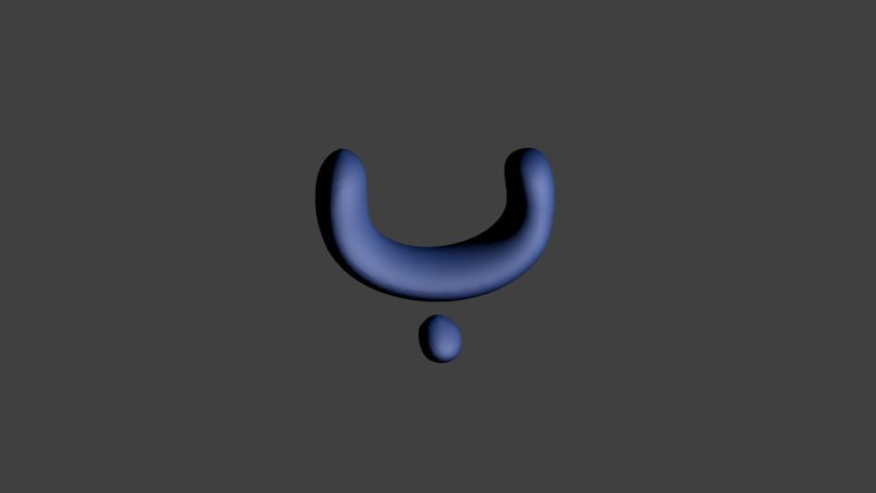 arabic alphabet ba hijaiyah 3D model | CGTrader