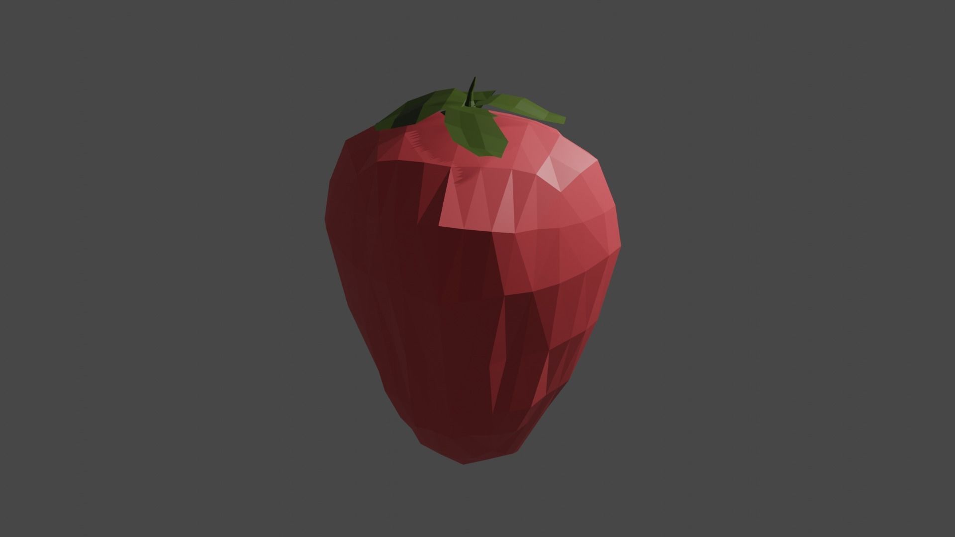3D model Strawberry Fruit VR / AR / low-poly | CGTrader