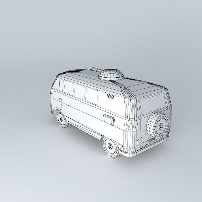 Post-Apocalyptic Ambulance free 3D model | CGTrader