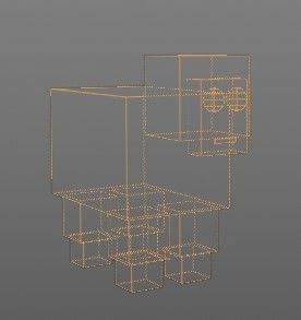 sheep in minecraft free 3D model | CGTrader