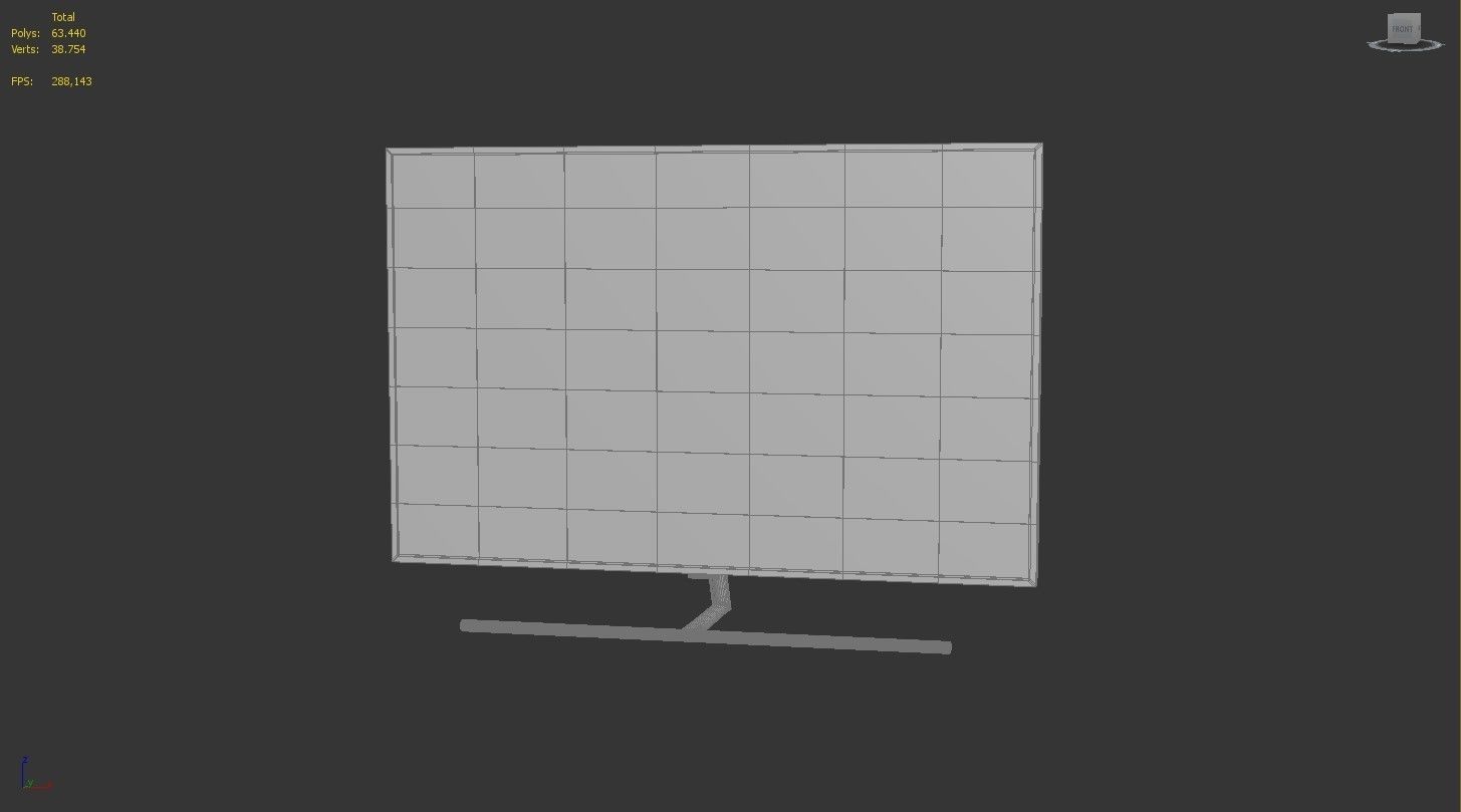 Samsung Led TV 3D model | CGTrader
