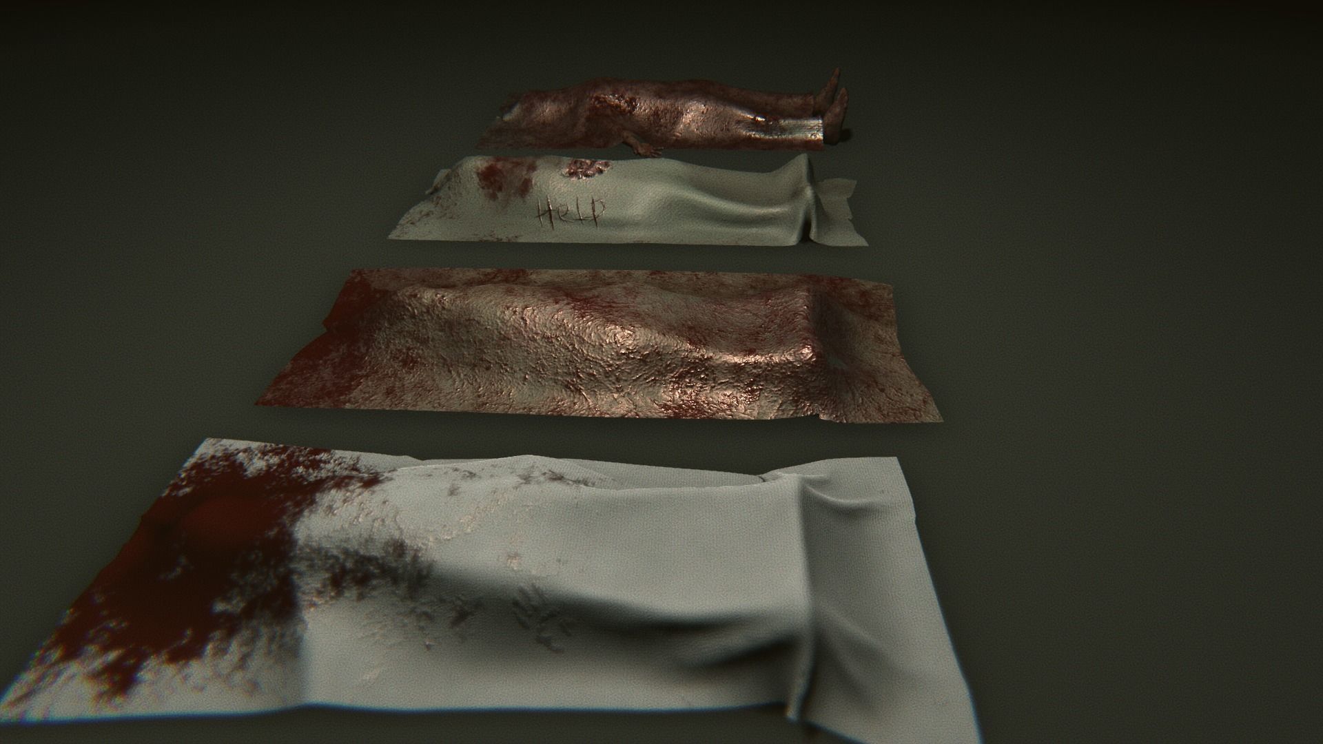 3D model Dead Man Low-poly 3D model VR / AR / low-poly | CGTrader