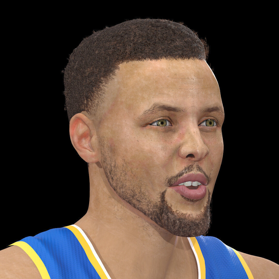 Stephen Curry Basketball Player free 3D model | CGTrader