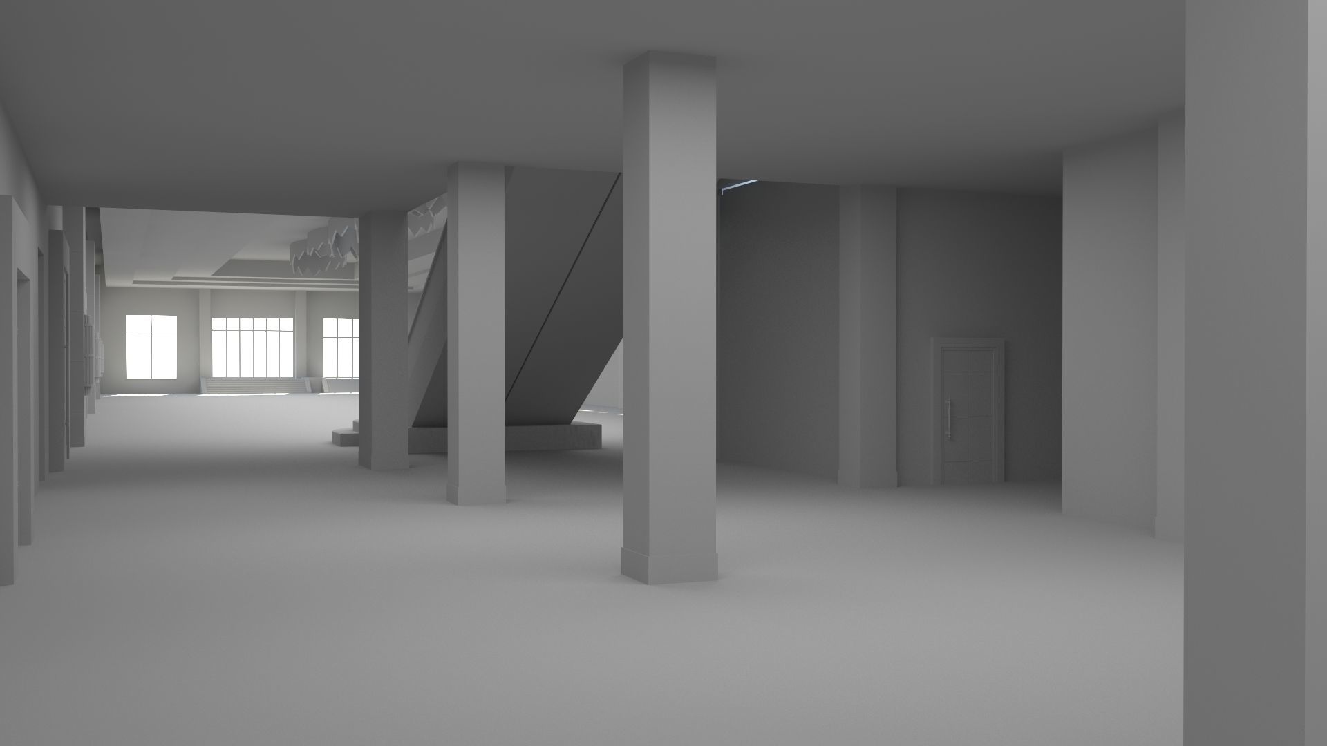 Congress Center 3D model | CGTrader