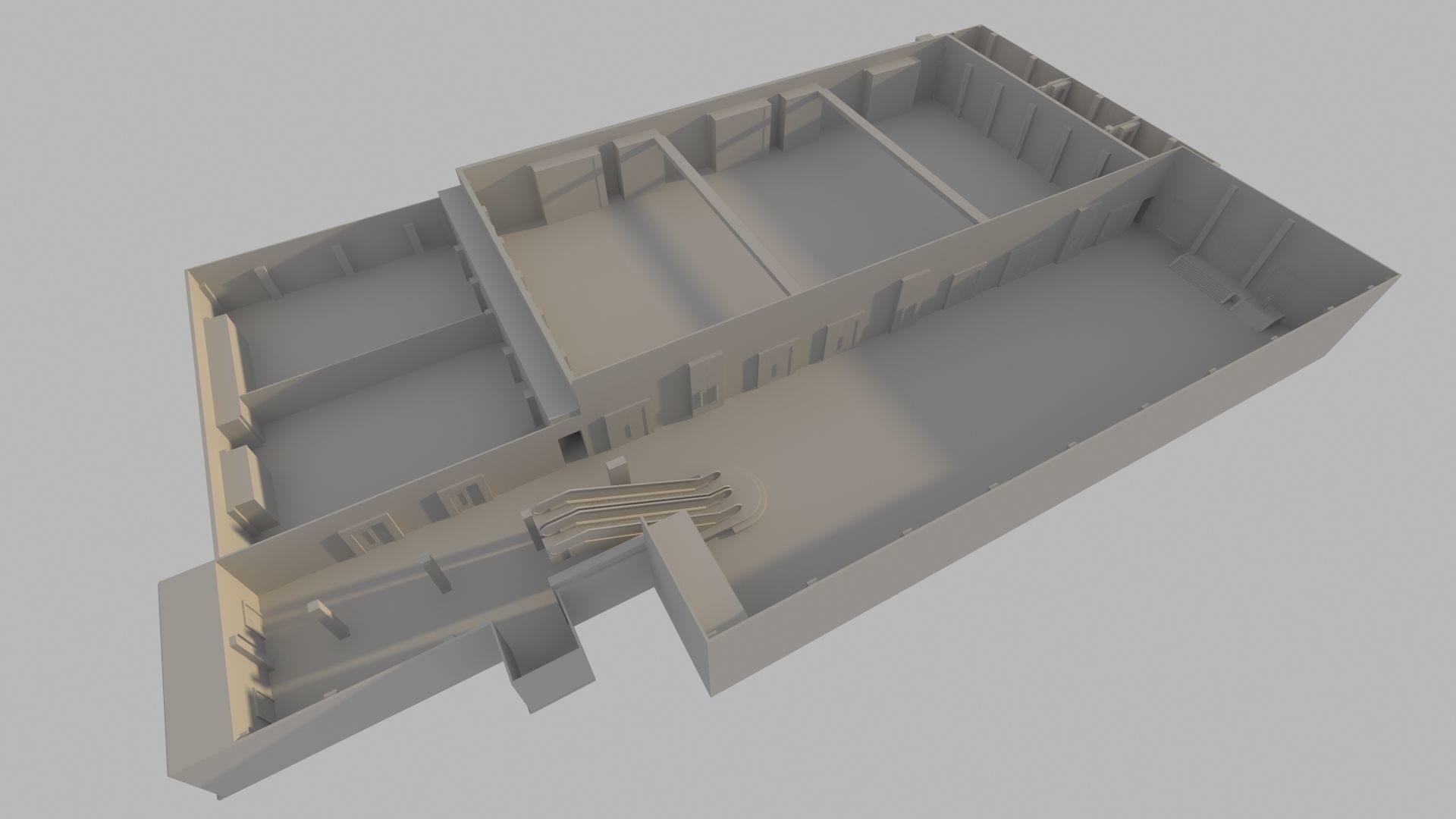 Congress Center 3D model | CGTrader