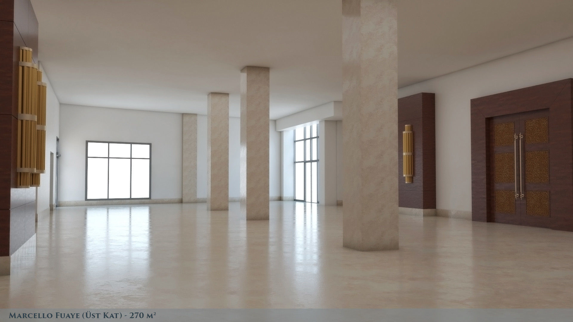 Congress Center 3D model | CGTrader