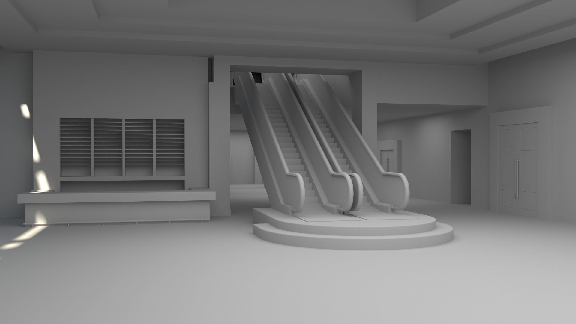 Congress Center 3D model | CGTrader