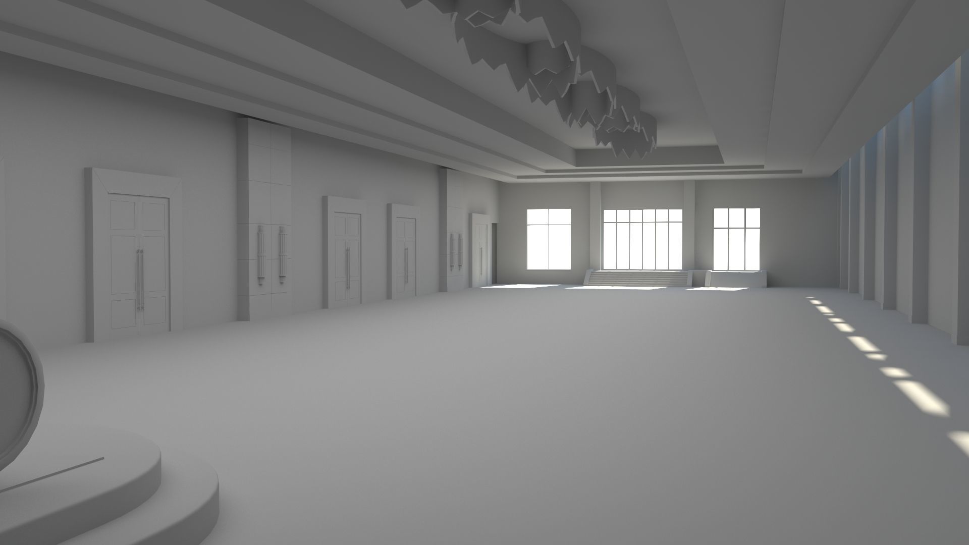 Congress Center 3D model | CGTrader