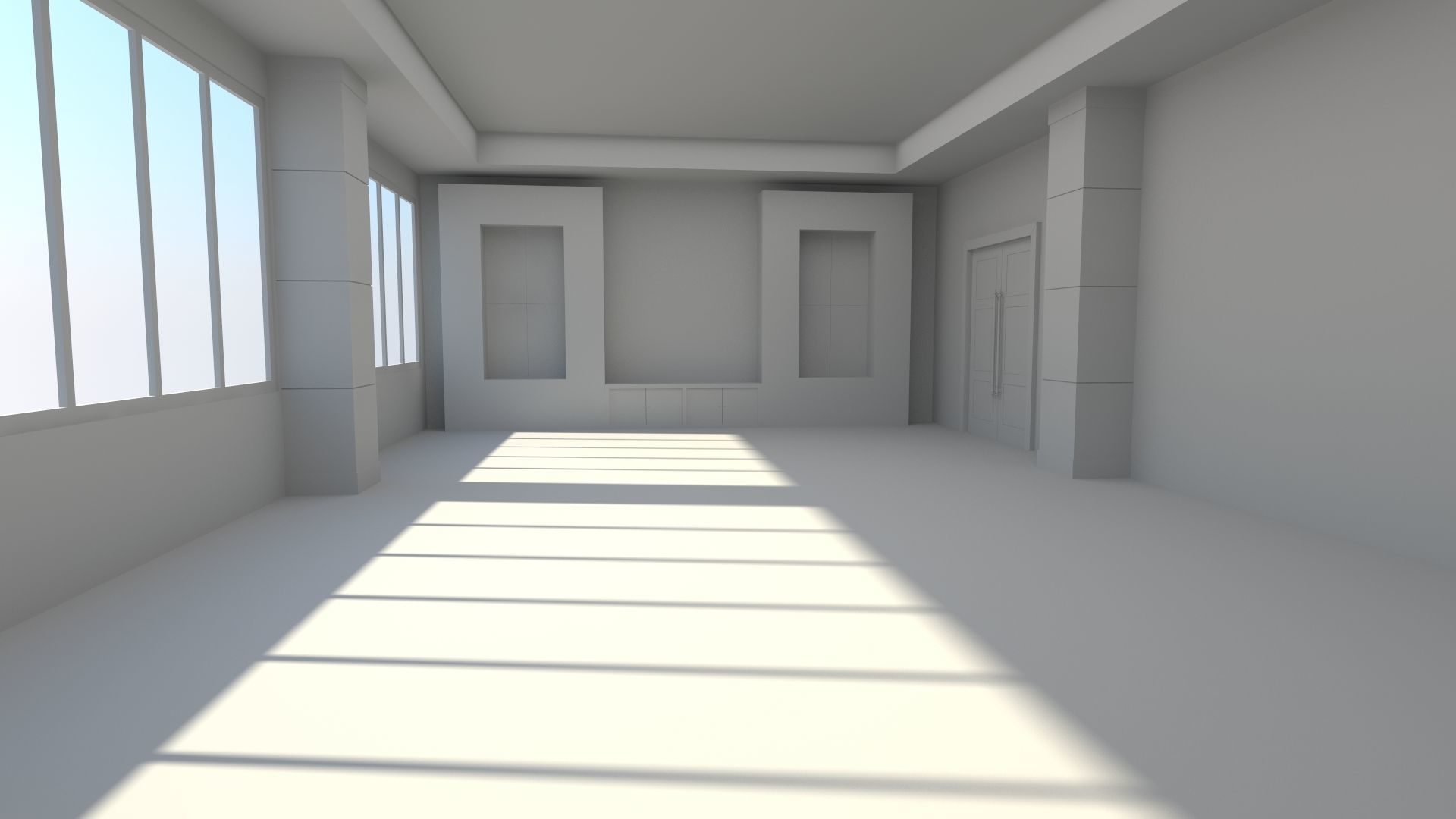 Congress Center 3D model | CGTrader