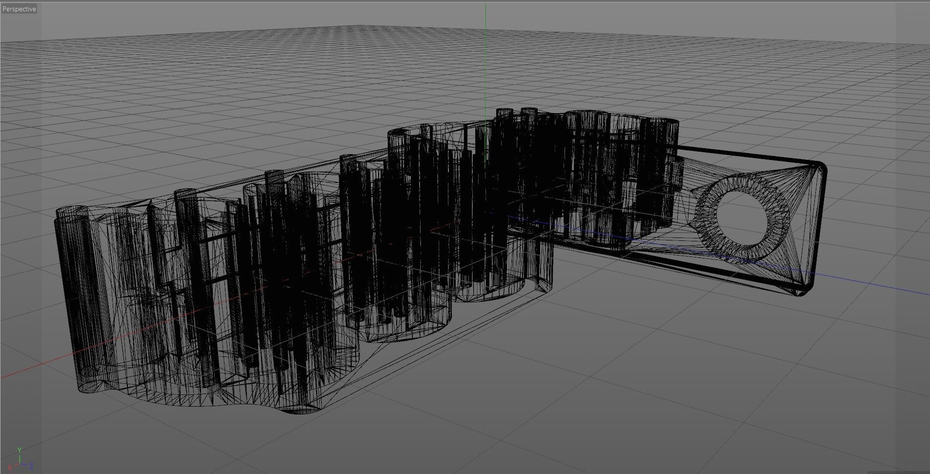 Plastic clamp and anchor for wiring 3D model | CGTrader
