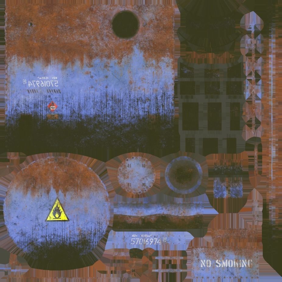 3D model Gas Cistern VR / AR / low-poly | CGTrader