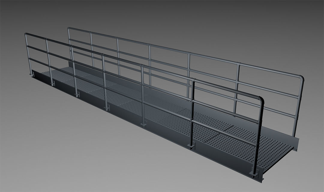 C4D catwalk 3D model | CGTrader