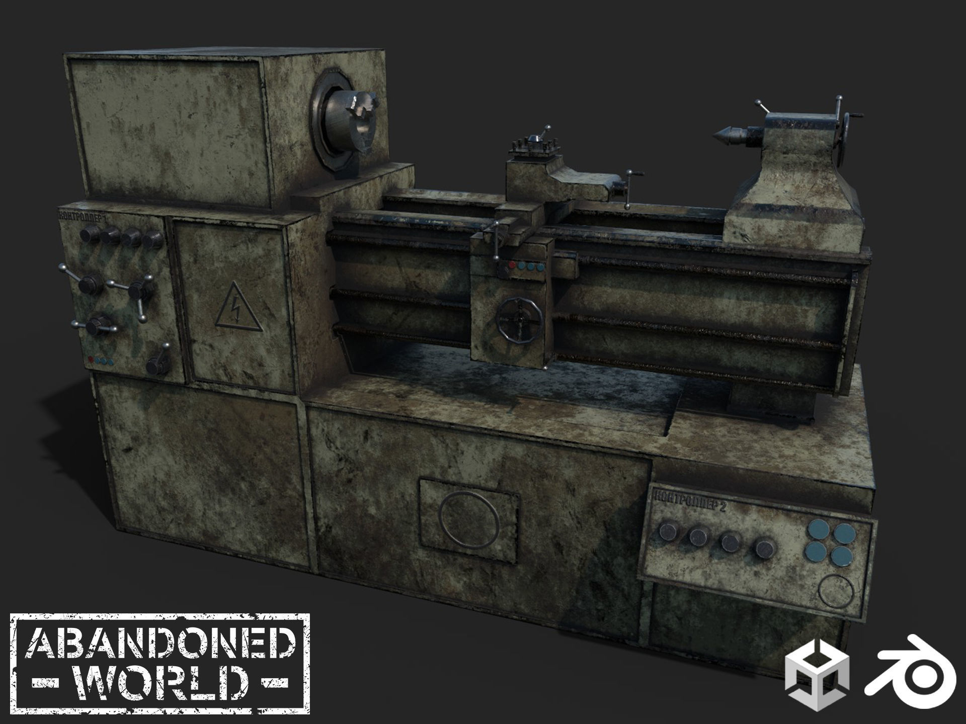 3D model Factory Machine VR / AR / low-poly | CGTrader