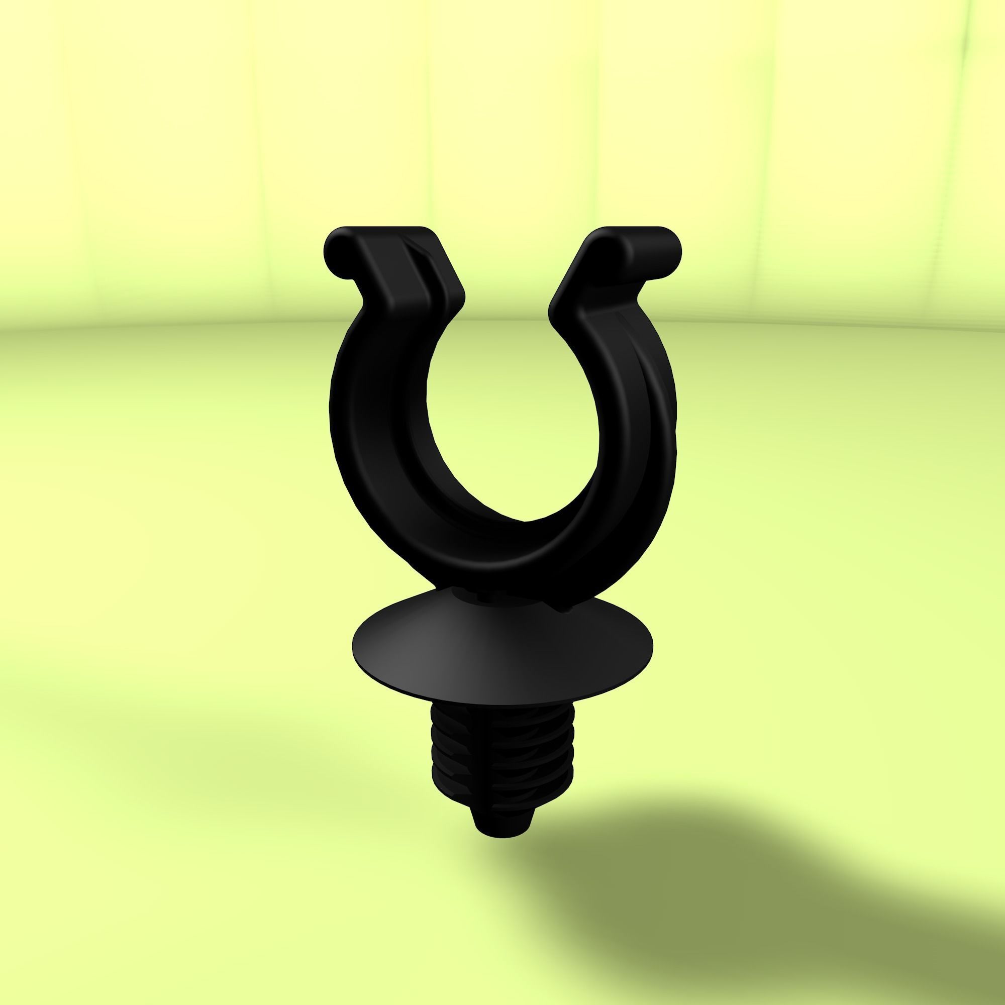 Rotating hose or wire clip 3D model | CGTrader