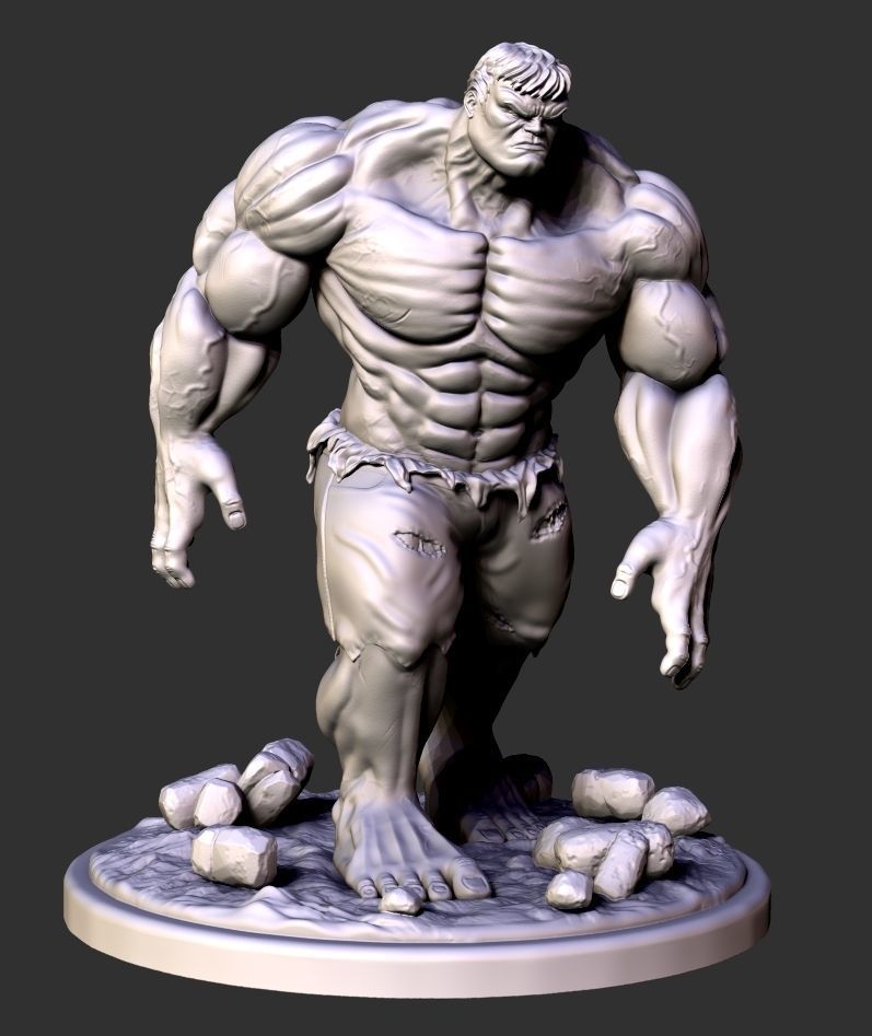 Hulk 3d print 3D model 3D printable | CGTrader