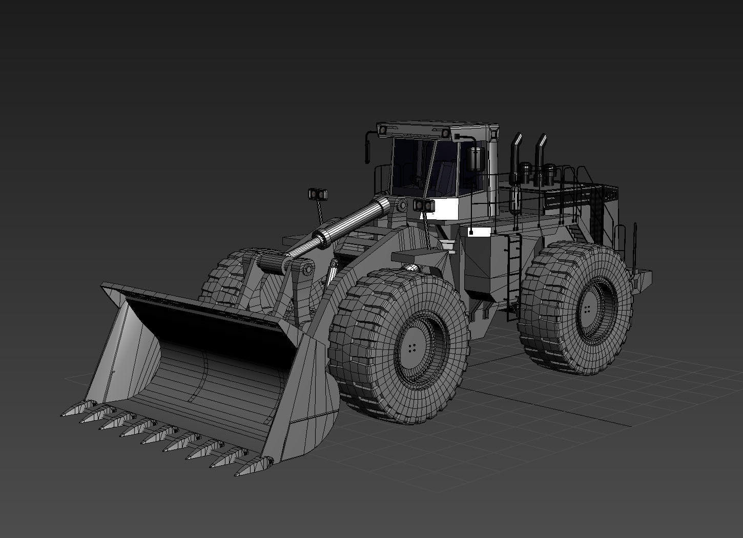 Your Mining loader - 3d animated loader model 3D model animated | CGTrader