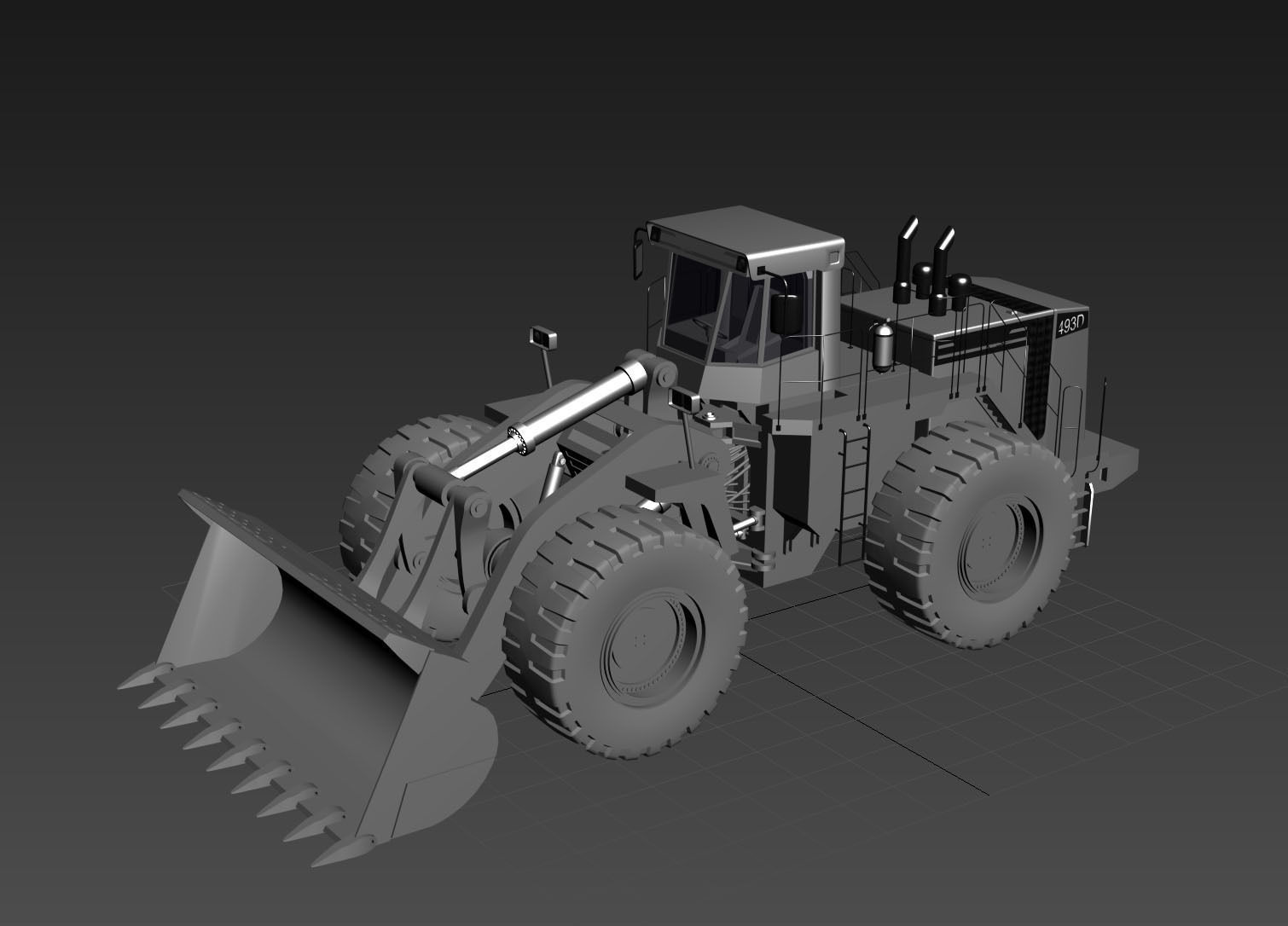 Your Mining loader - 3d animated loader model 3D model animated | CGTrader
