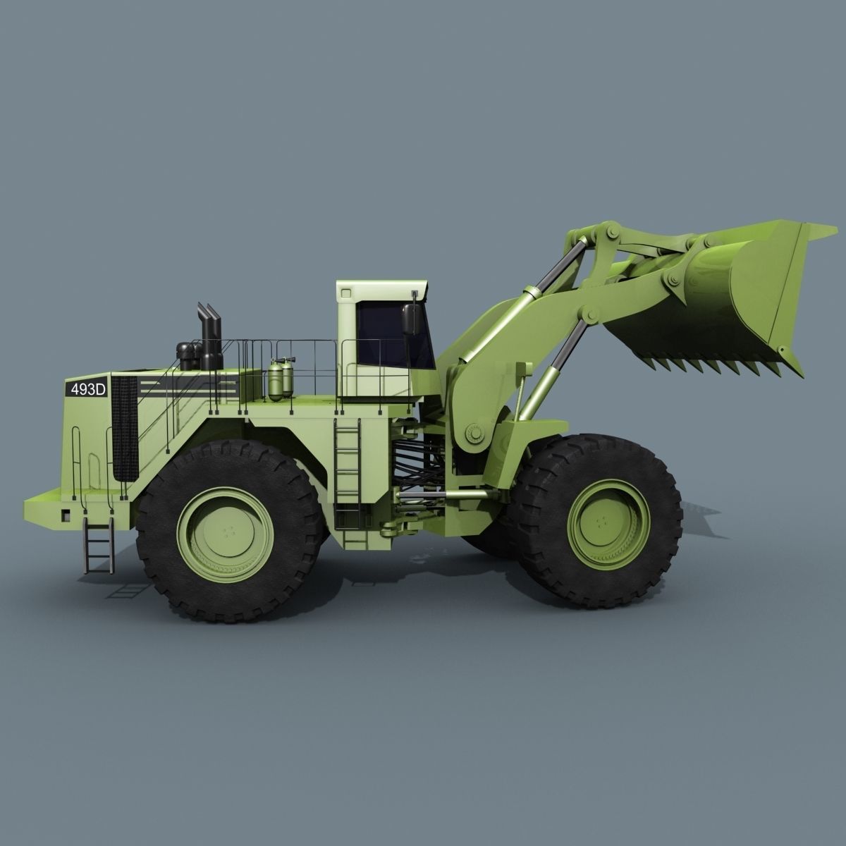 Your Mining loader - 3d animated loader model 3D model animated | CGTrader