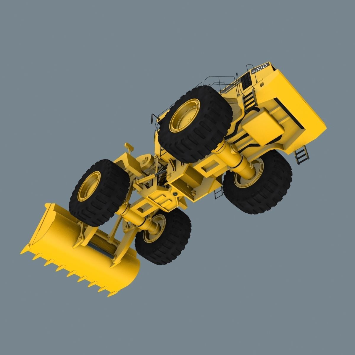 Your Mining loader - 3d animated loader model 3D model animated | CGTrader