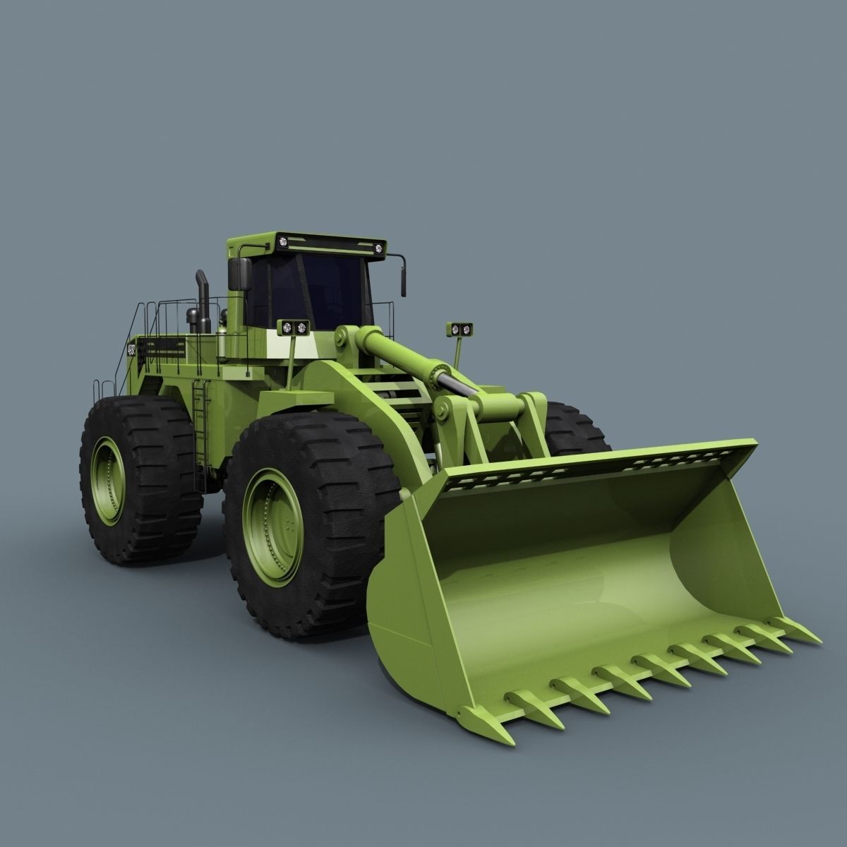 Your Mining loader - 3d animated loader model 3D model animated | CGTrader