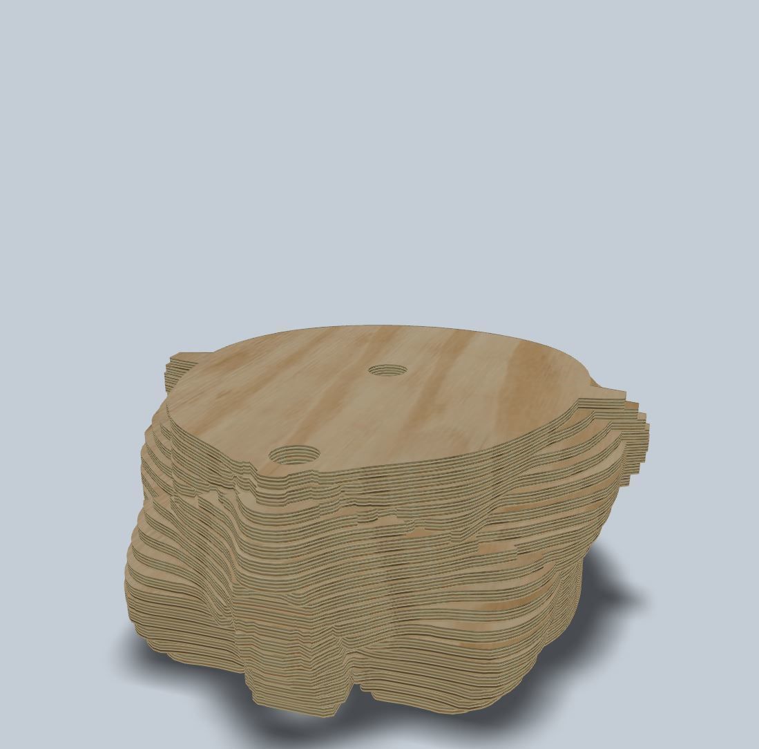 Stormtrooper layer laser lasercut 3D model | CGTrader