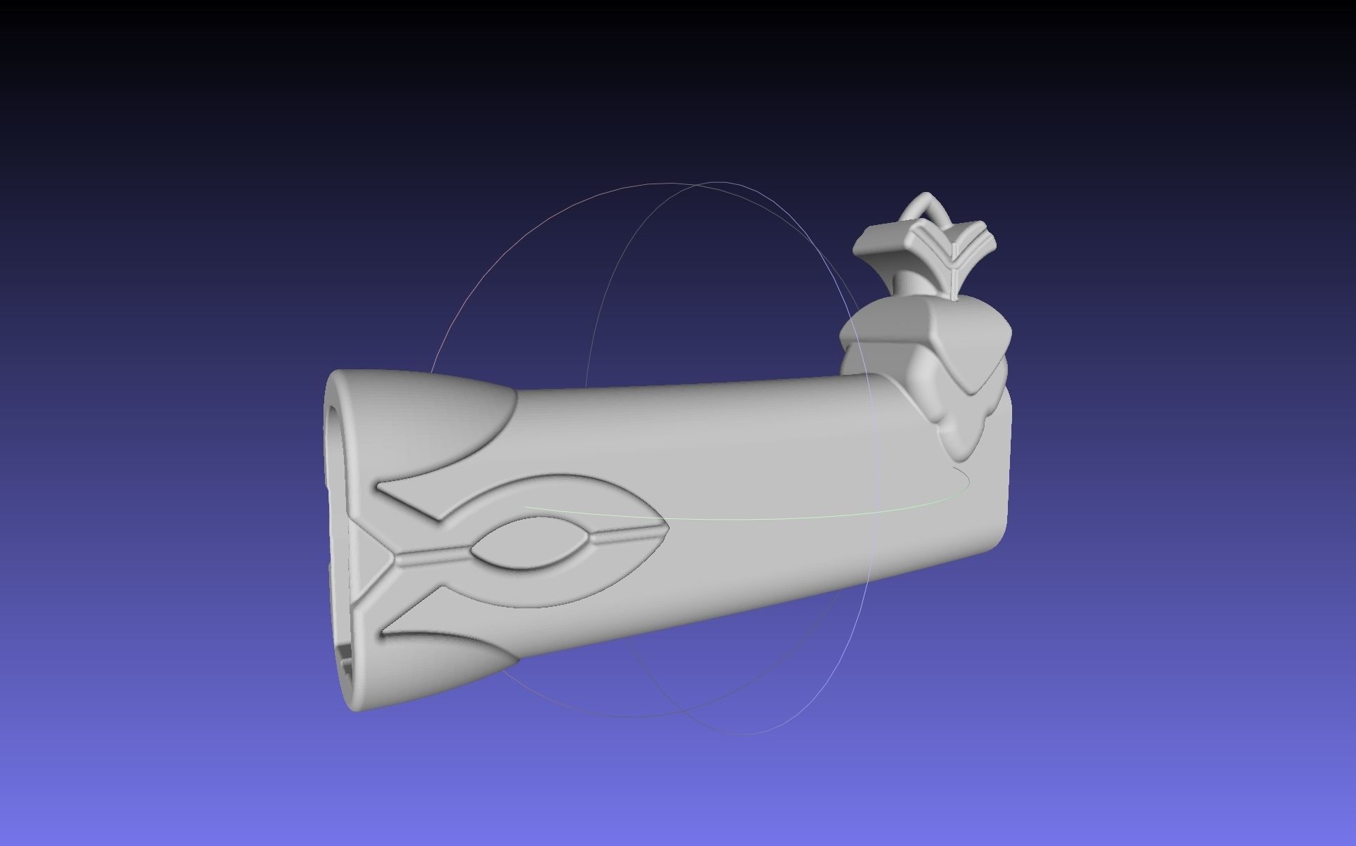 Fire Emblem Raijinto Sword And Sheath Printable Assembly 3D model 3D ...