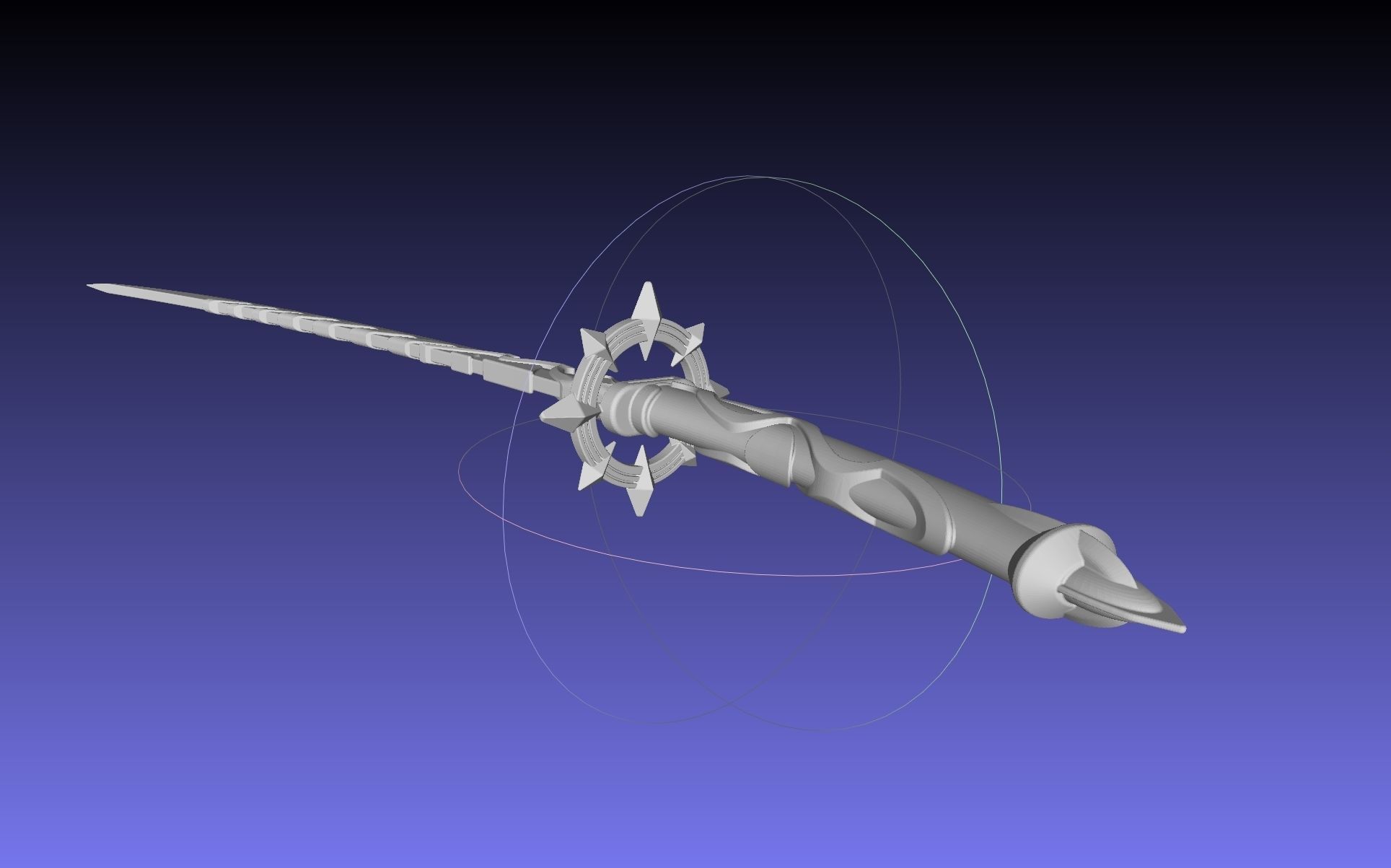 Fire Emblem Raijinto Sword And Sheath Printable Assembly 3D model 3D ...