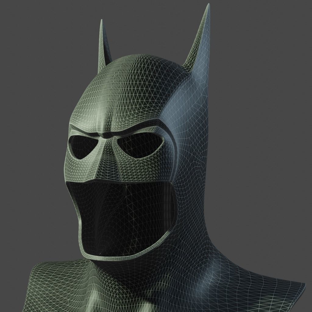 Batman Cowl 3D model | CGTrader
